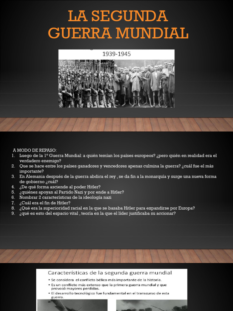 Historia de la Segunda Guerra Mundial | PDF | Segunda Guerra Mundial ...