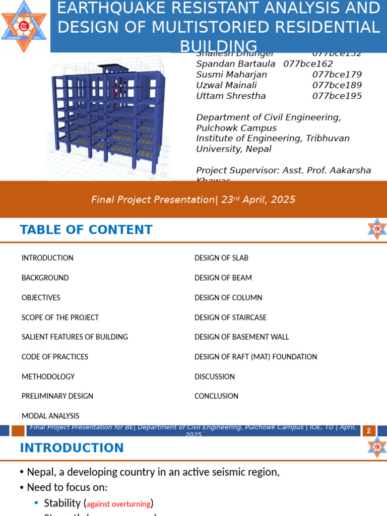Earthquake-Resistant Building Design | PDF | Earthquake Engineering ...