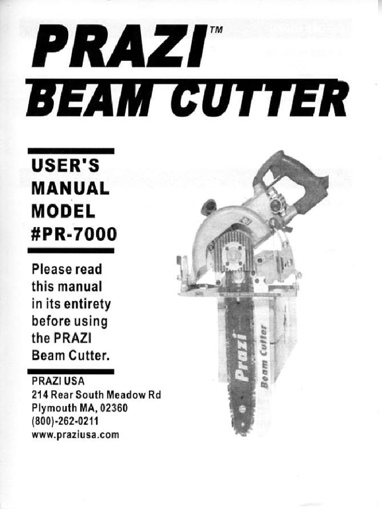 Pr7000 Manual | PDF