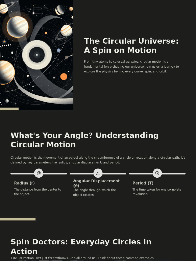 Understanding Circular Motion in Physics | PDF | Acceleration | Force