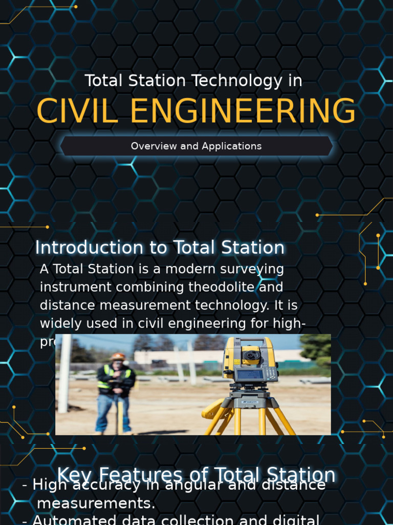 Total Station in Civil Engineering | PDF | Planets | Sun