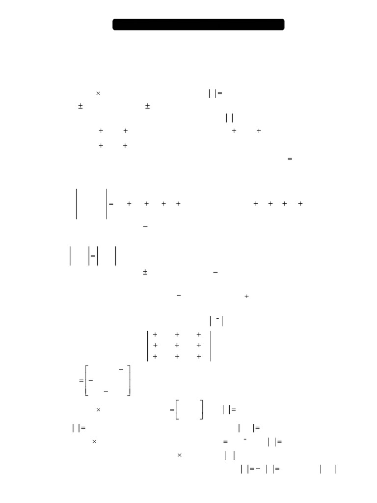 Dav Public School, Unit-Viii Sub-Mathematics | PDF | Matrix (Mathematics) | Determinant