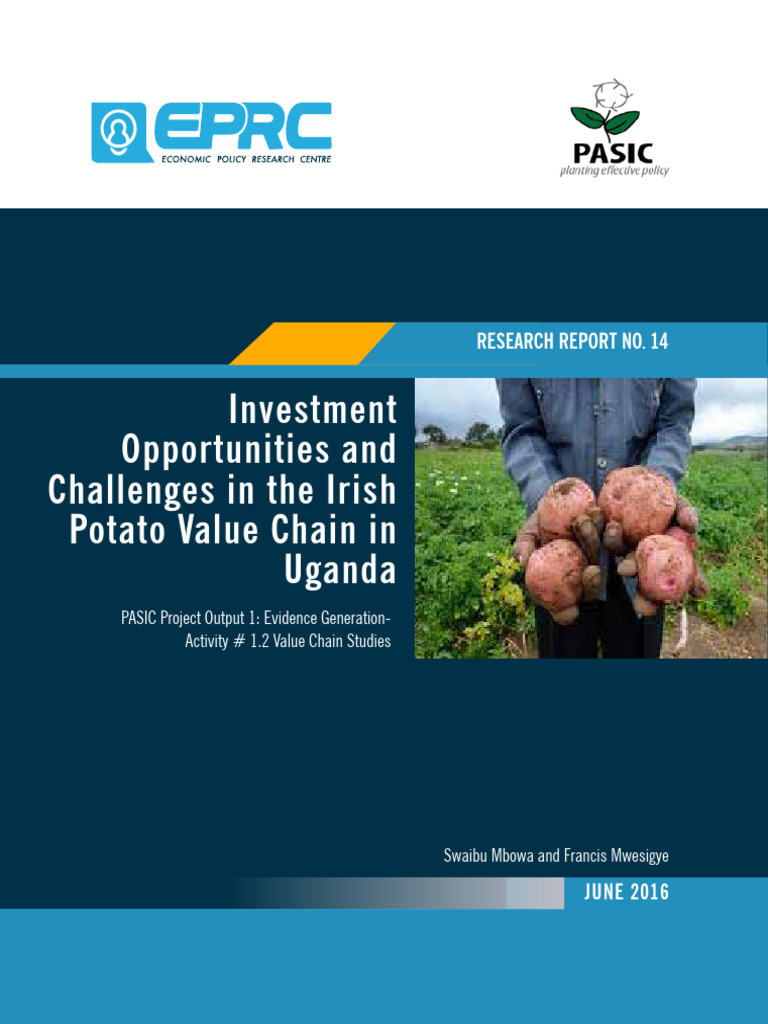 14 Investment Opportunities and Challenges in The Potato Value Chain in ...