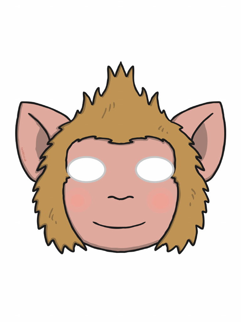 Five Little Monkeys Jumping Role Play Mas | PDF