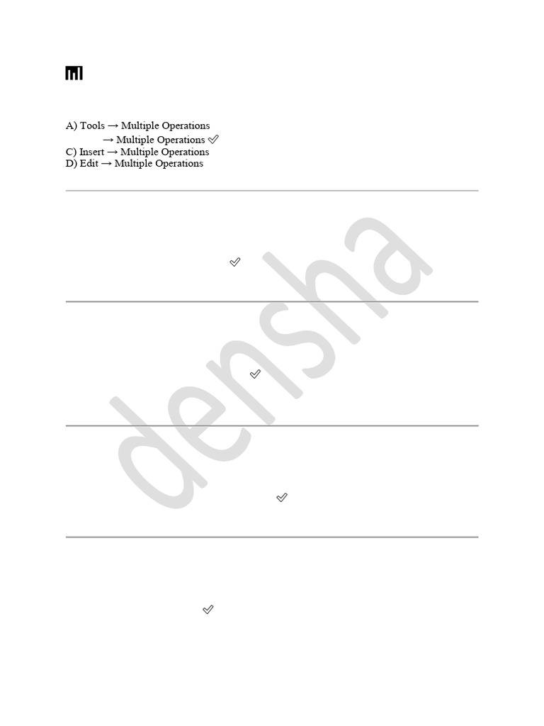 Using Multiple Operations in LibreOffice Calc | PDF | Spreadsheet ...
