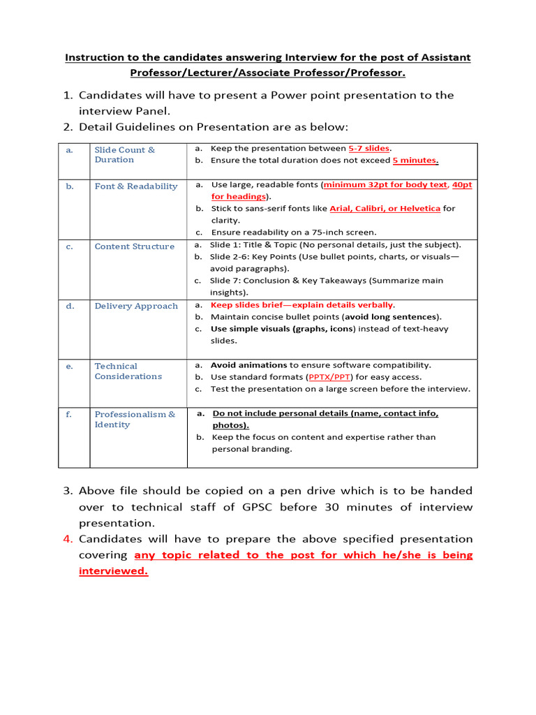 Instructions Teachingpost | PDF