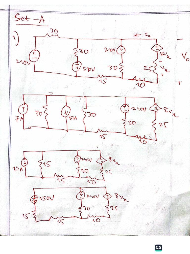 Solution CSE250 Fall 23 Mid | PDF | Electricity