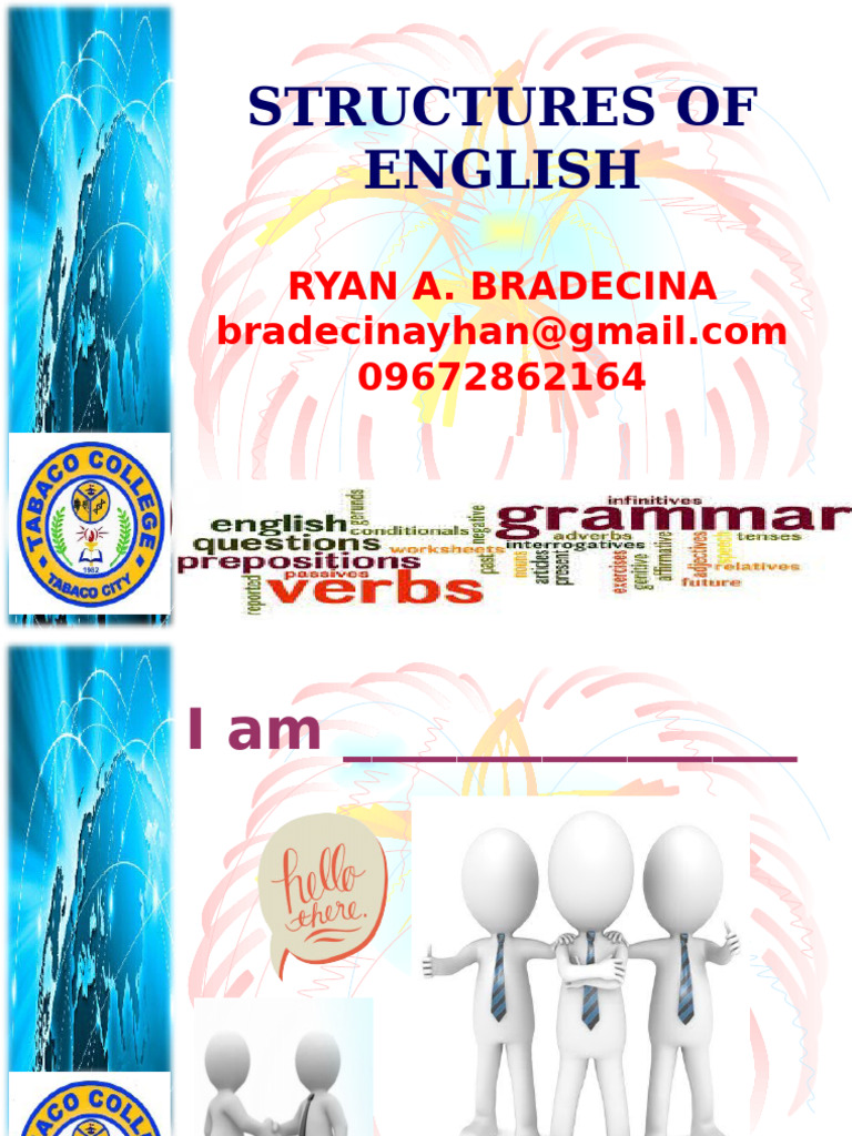 Lesson1-Structures-of-English-ppt - PPTX 01252025 | PDF | Linguistics ...