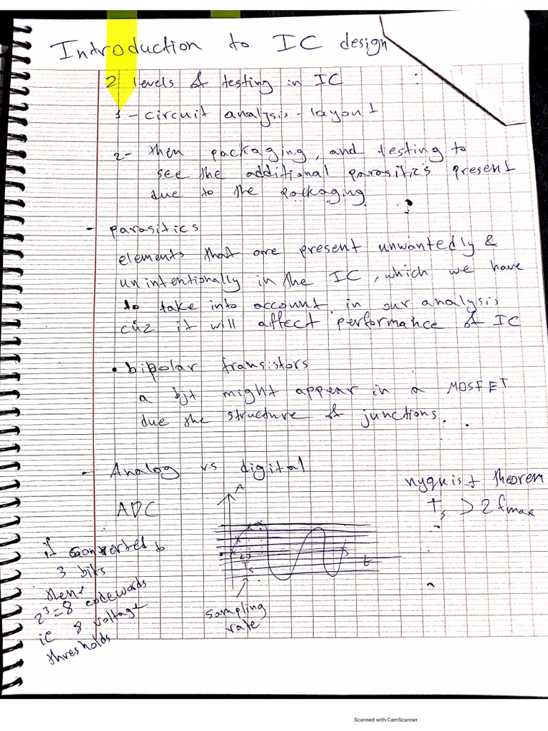 Intro To IC Design | PDF