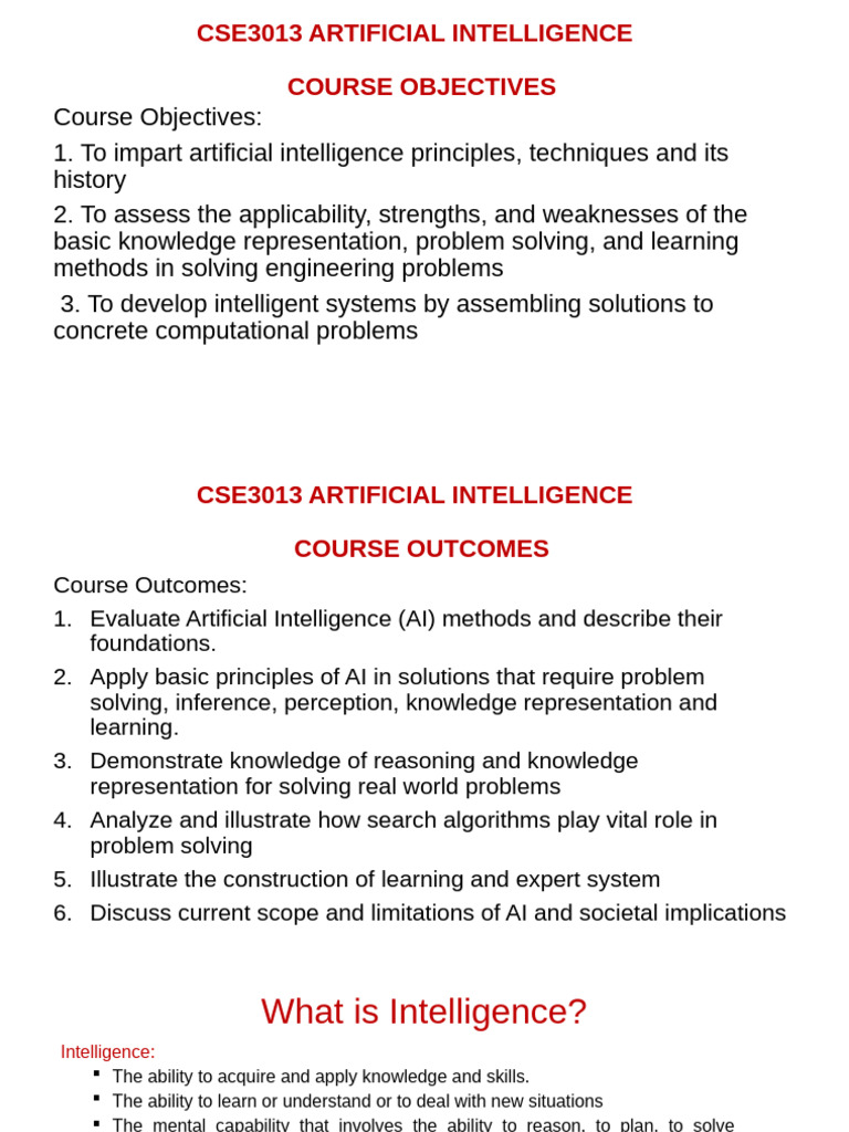 Understanding Artificial Intelligence Concepts | PDF | Artificial ...