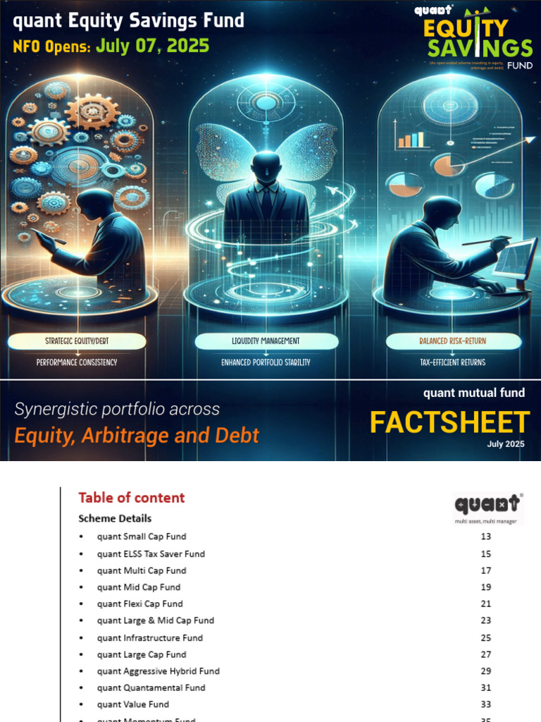 Quant Factsheet July 2025 | PDF | Investment Management | Investing