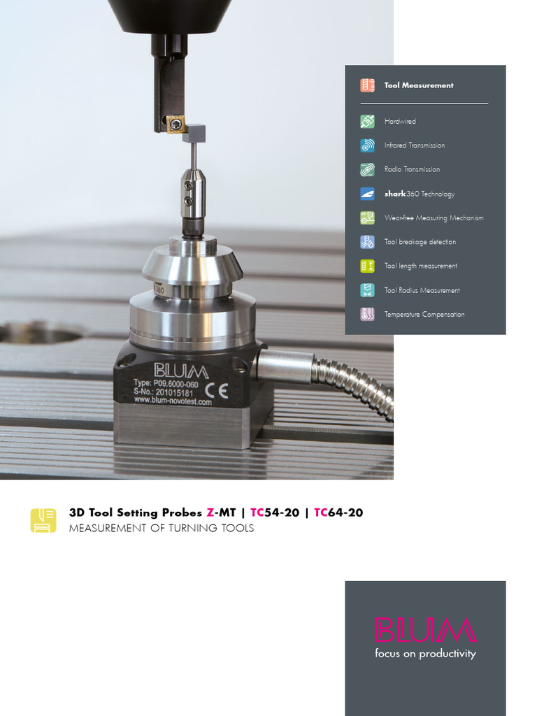 3D Tool Setting Probes for Turning Tools | PDF | Applied And ...