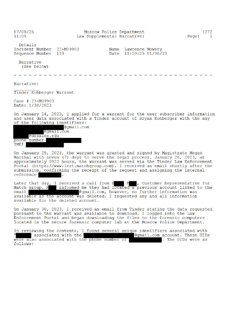 Supp 133 Redacted | PDF