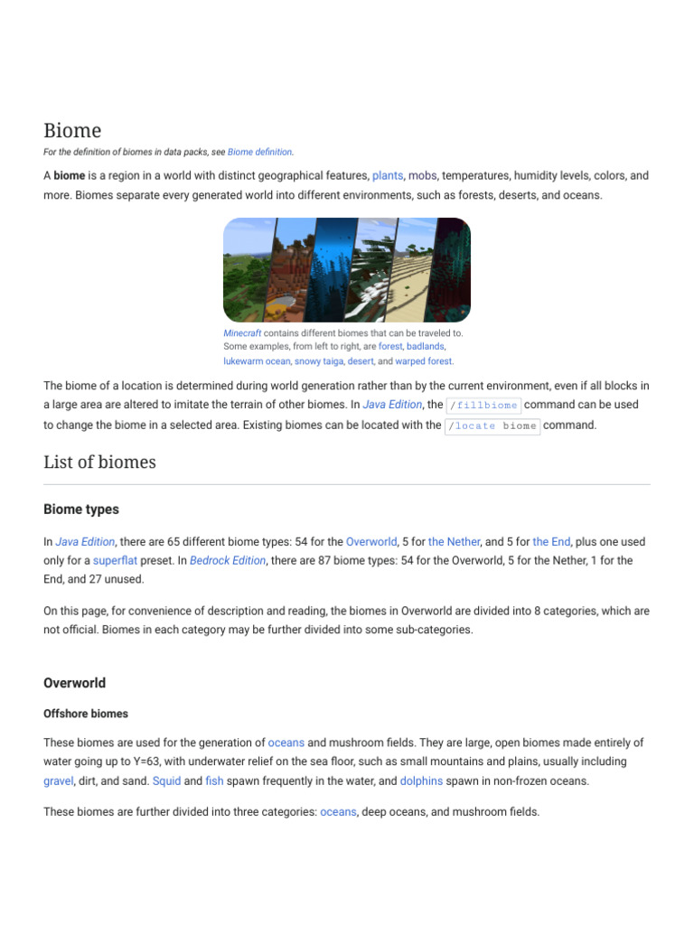 Biome | PDF | Desert | Trees