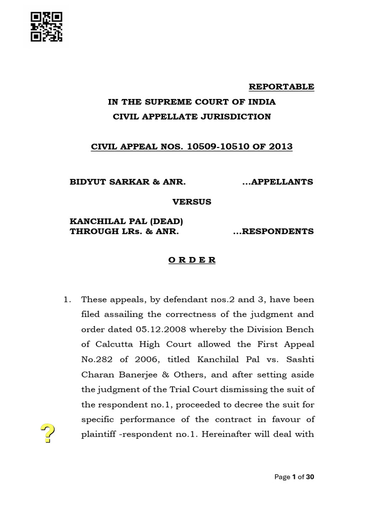 Supreme Court Ruling on Property Dispute | PDF | Lawsuit | Judgment (Law)
