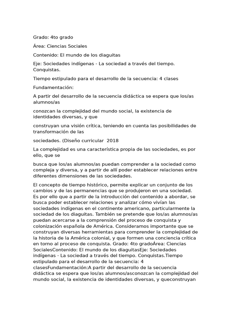 Diaguitas: Sociedades Indígenas y Conquista | PDF | Sociedad | Américas