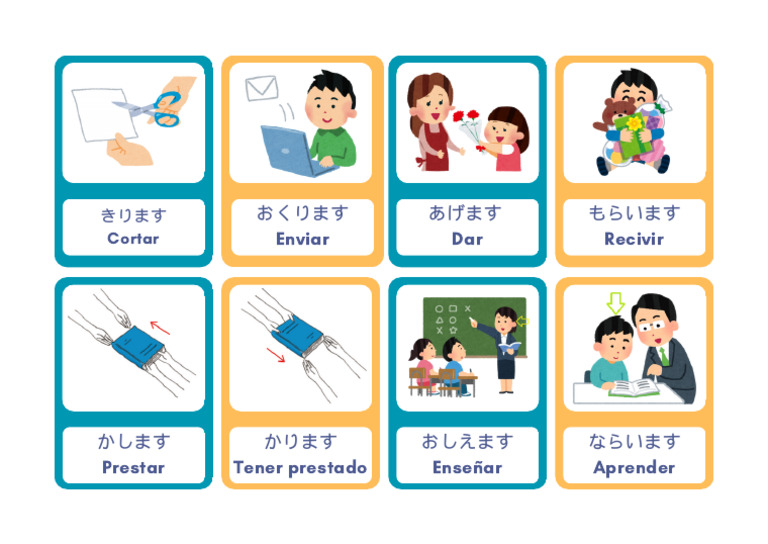 Tarjetas de Vocabulario. Lección 7 | PDF