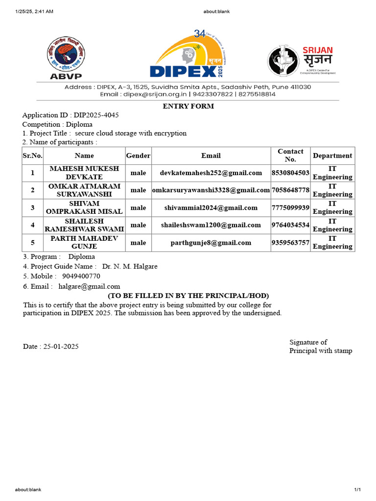 DIPEX 2025 Project Submission Form | PDF | Chess Theory | Chess