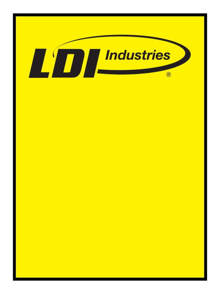 LDI Industries JIC Reservoirs Overview | PDF | Welding | Construction