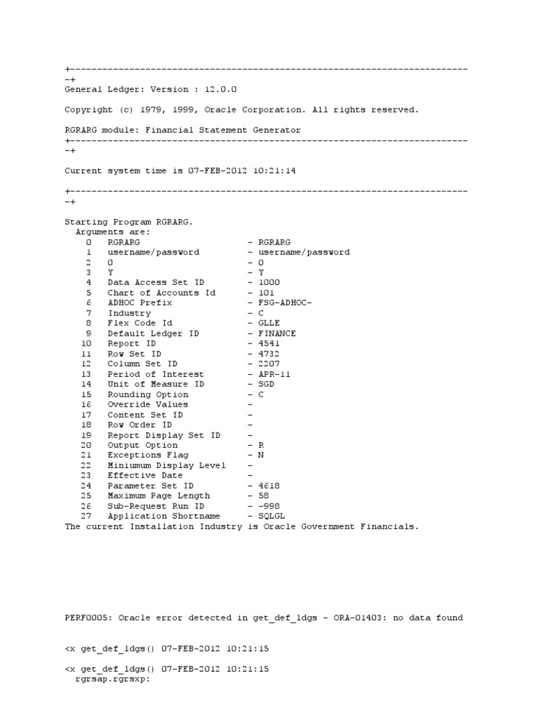 FSG Error Logfile | PDF | Technology & Engineering