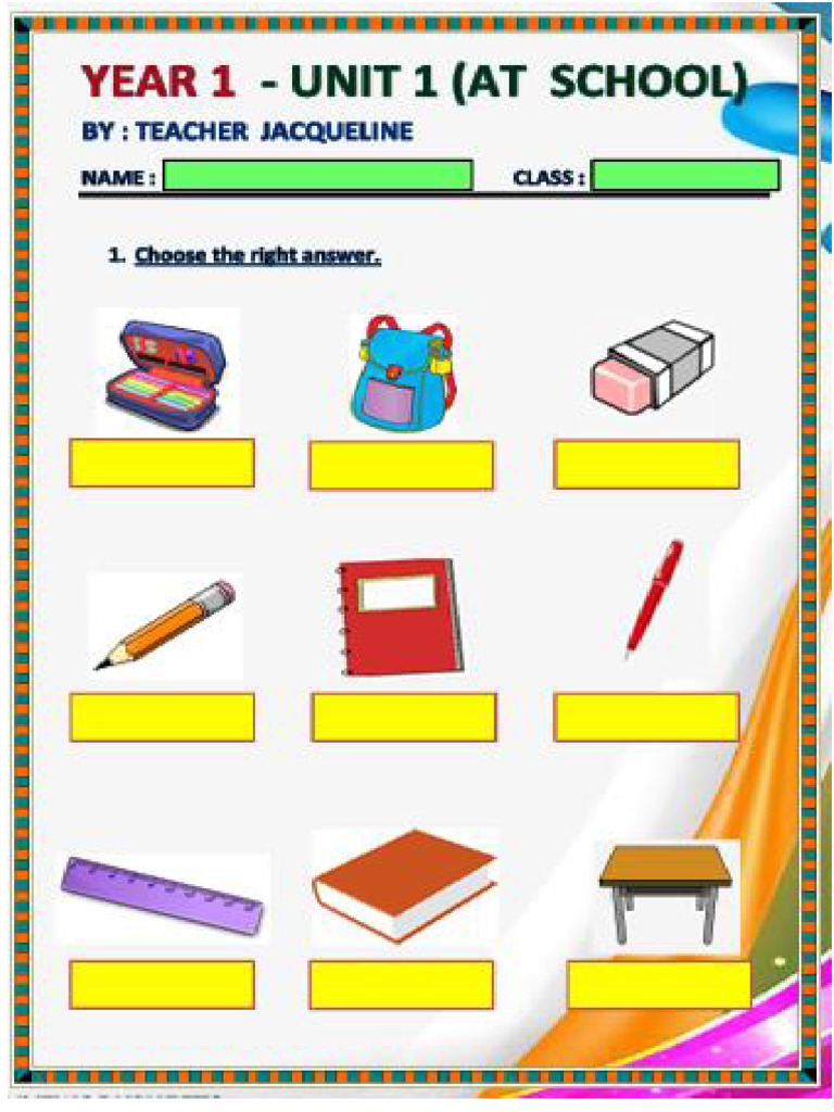 At School | PDF