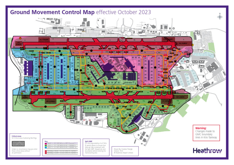 Heathrow Ground Movement Map V57 A3 v10 | PDF