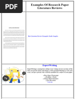 Contoh Literature Review Yang Baik | PDF