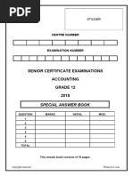 KZN Accounting Grade 12 June 2025 P2 and Memo | PDF