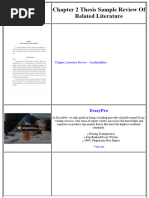 Thesis Chapter 2 Review of Related Literature Example | PDF | Thesis ...