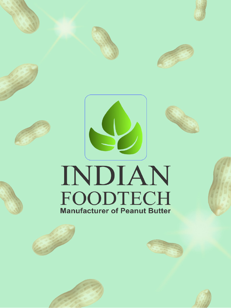 Indian Foodtech Brochure | PDF | Peanut Butter | Peanuts