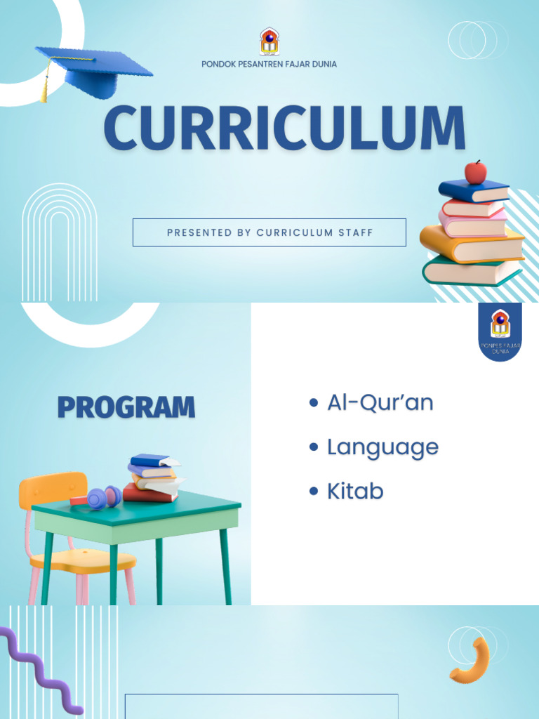 Kurikulum 2526 - Pondok Pesantren Fajar Dunia | PDF