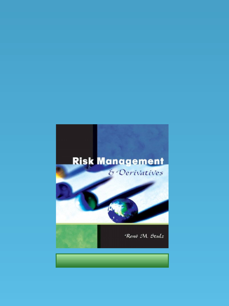 (Ebook) Risk Management and Derivatives by Stulz Rene. Download | PDF