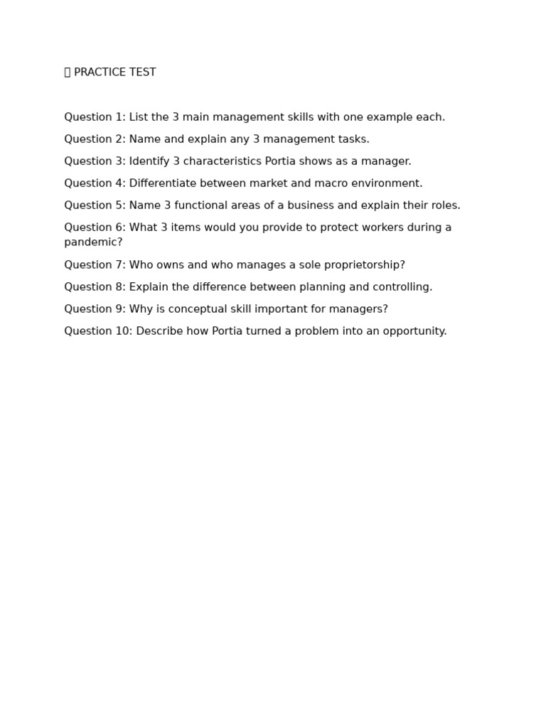 EBM Module 1 Practice Test | PDF
