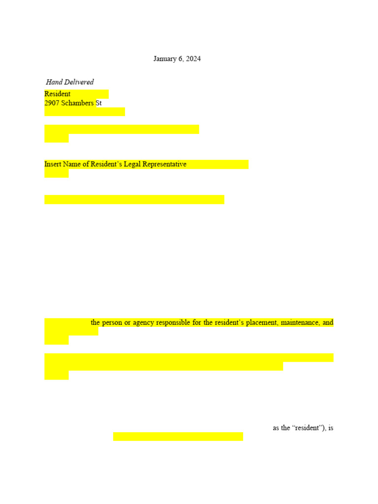 Involuntary Discharge Template | PDF