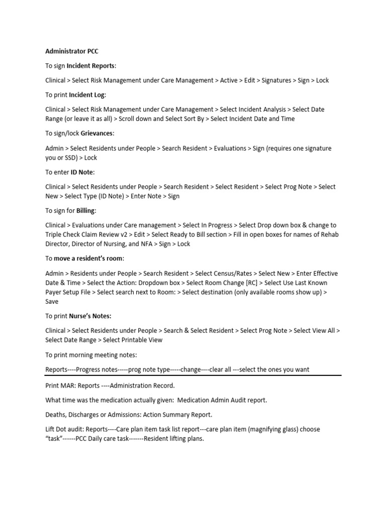 PCC Cheat Sheet | PDF | Medicine | Health Care
