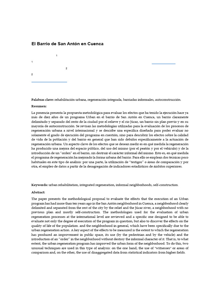 Tema 2 Codcom 239 Codcot 227 | PDF | Chabolas | Evolución