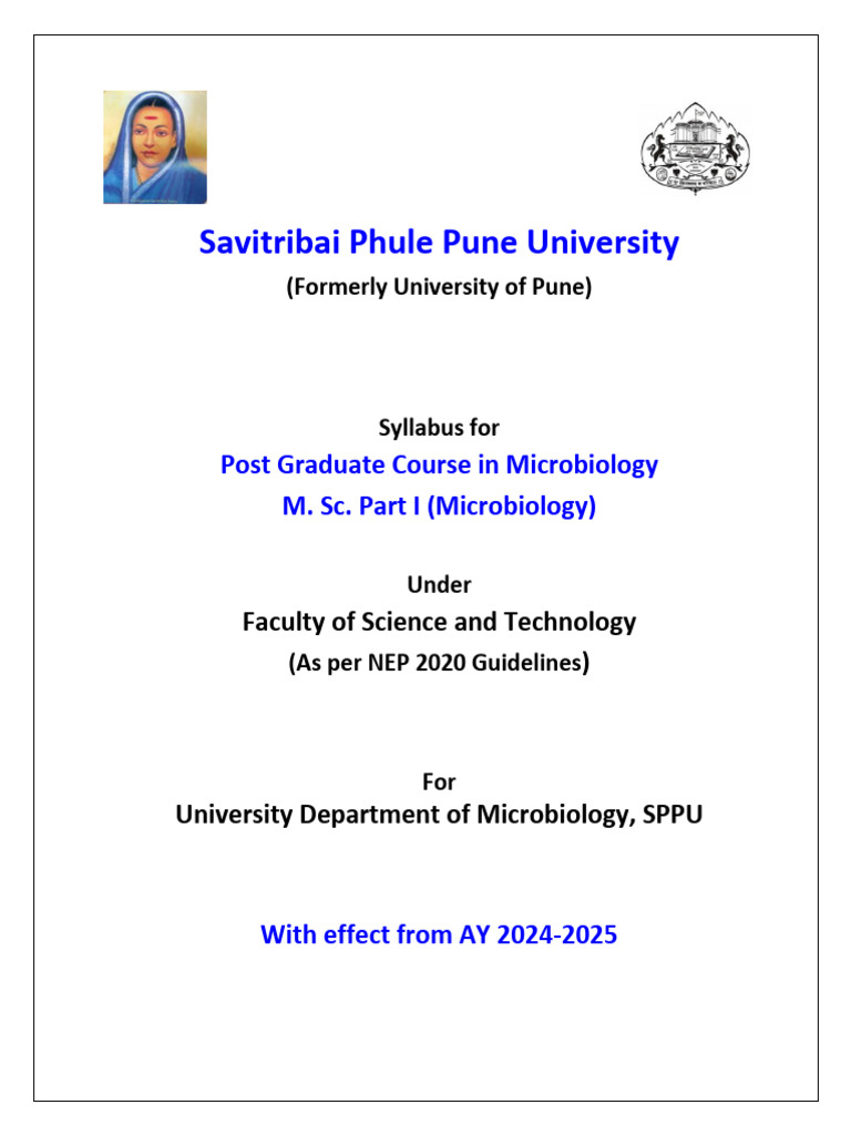 M.Sc. Microbiology Syllabus SPPU 2024 | PDF | Gel Electrophoresis ...