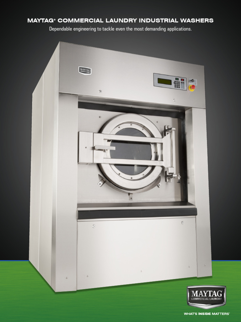 Maytag Specifications MFS 180 230 275 PA PT | PDF | Washing Machine ...