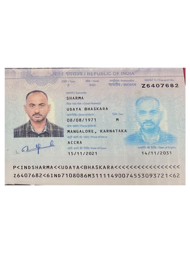 Ghana Residence Permit Details | PDF