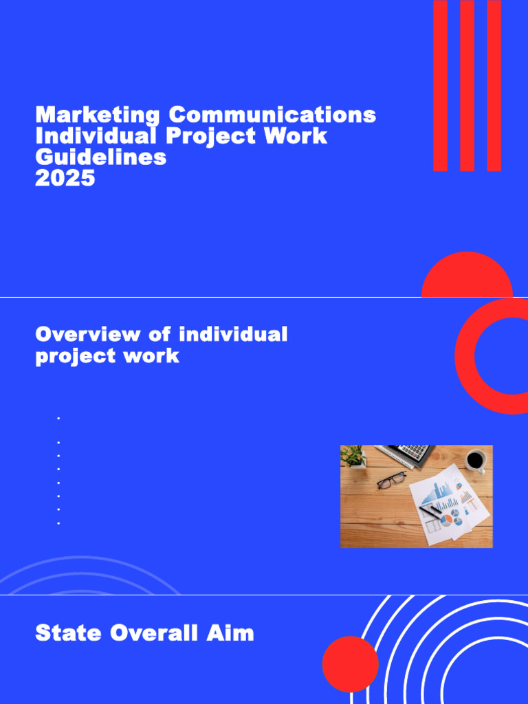 Marketing Project Guidelines 2025 | PDF | Marketing | Target Audience