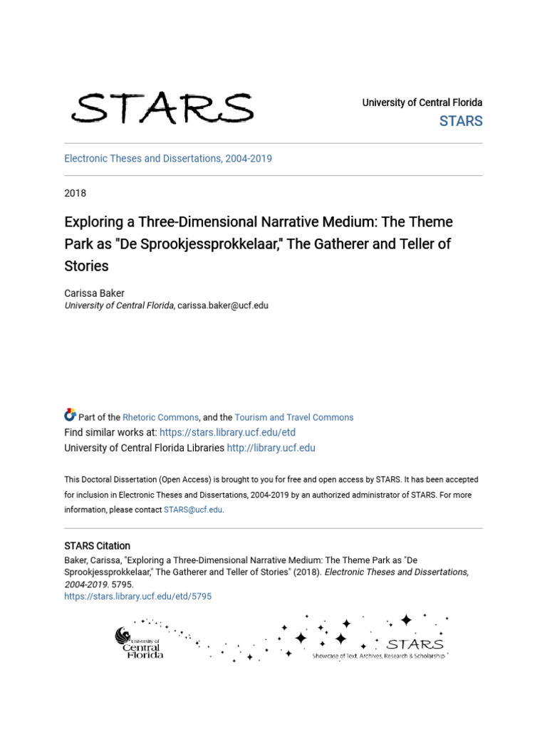 Stars Universal Florida | PDF | Narrative | Humanities