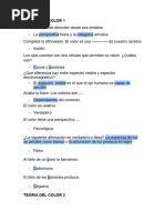 Historia del color azul y su origen | PDF | Color | Pigmento