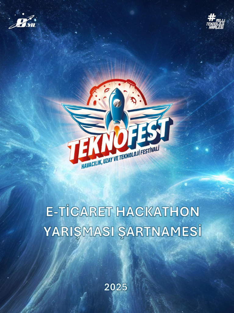 E-Ticaret Hackathon 2025 Şartnamesi | PDF