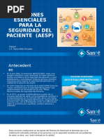 Guia para La Implementacion de Aesp Imss Bienestar | PDF | Seguridad del paciente | Cuidado de ...