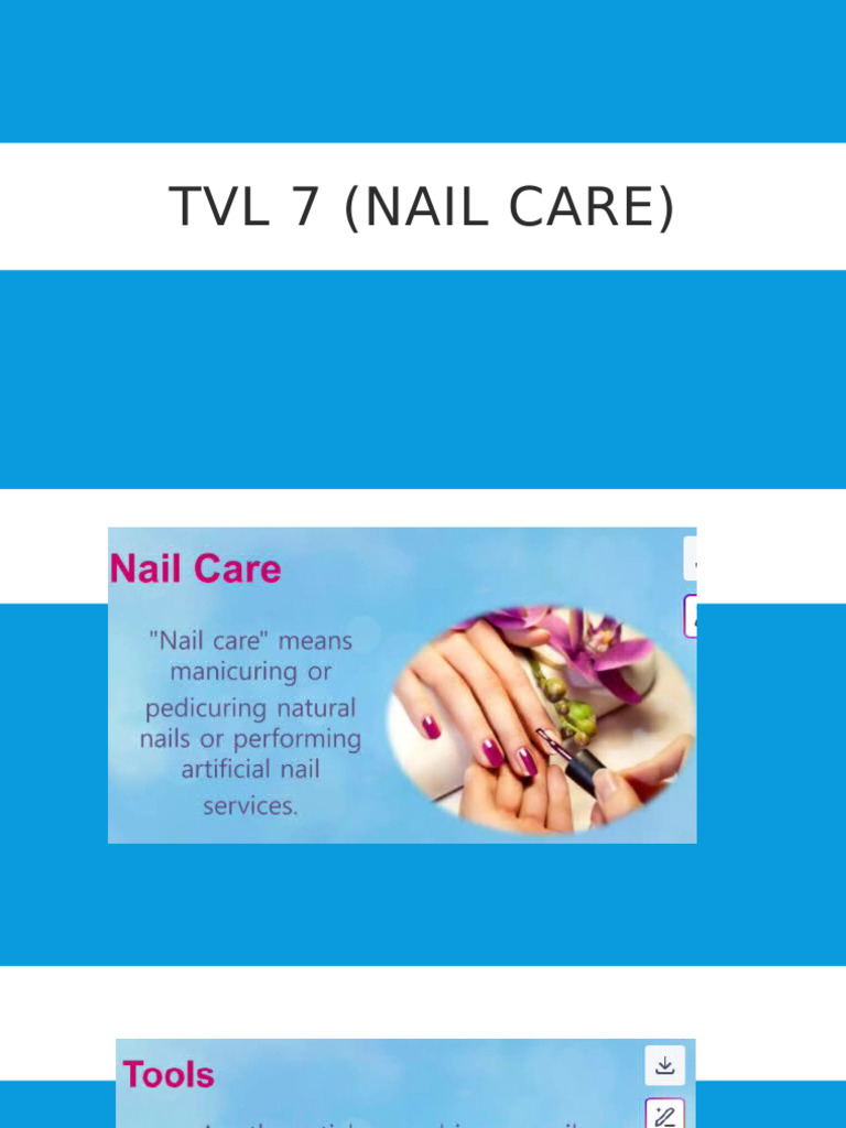 TVL 7 (NAIL Care) | PDF