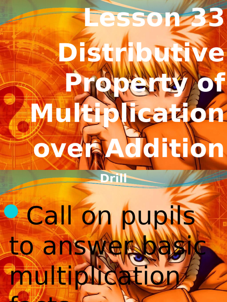 Distributive Property of Multiplication Grade 2 | PDF