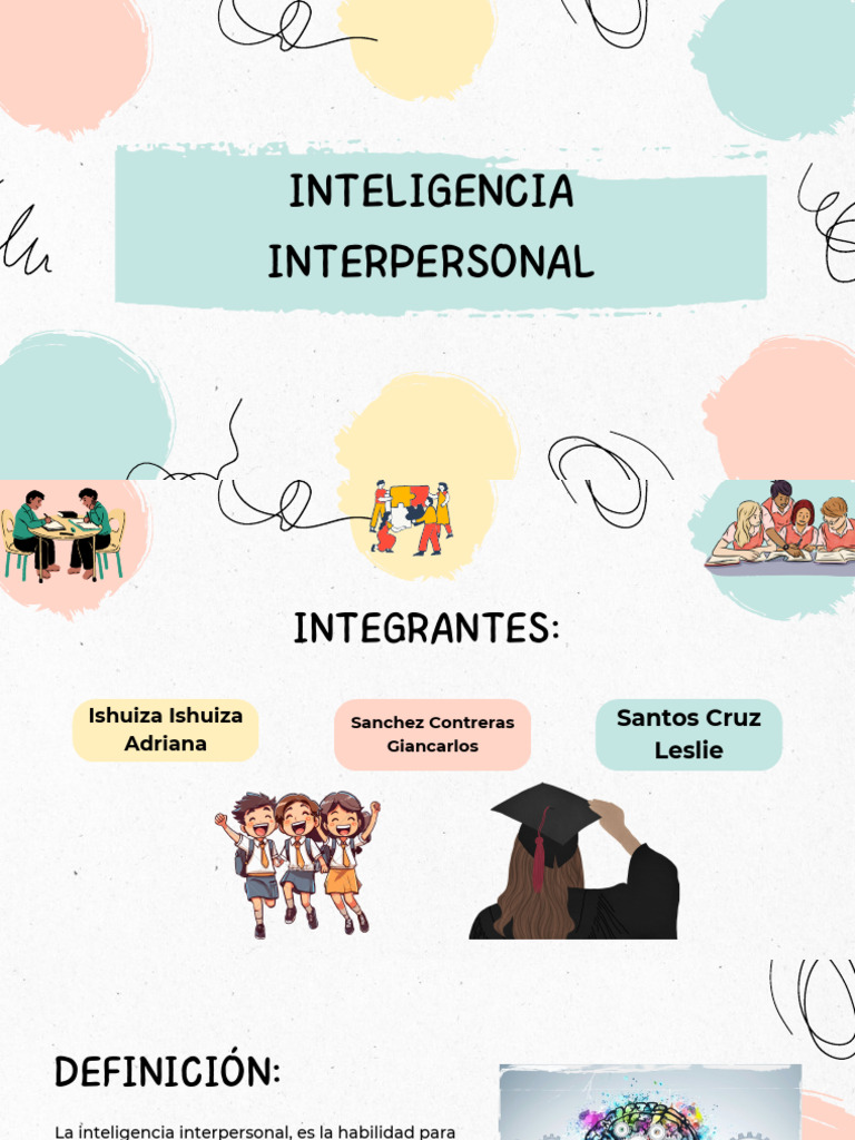 Inteligencia Interpersonal: Definición y Beneficios | PDF | Liderazgo ...