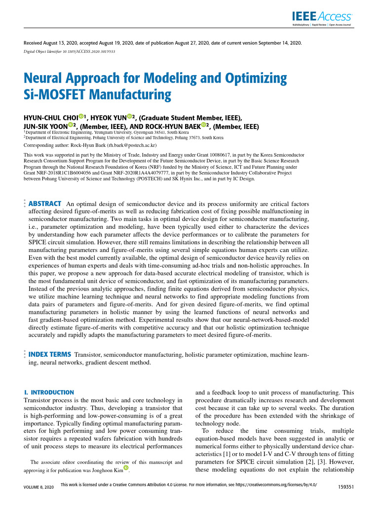 Neural Optimization of Si-MOSFET Design | PDF | Mathematical ...