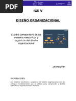 Modelo Mecánico y Orgánico Del Diseño Organizacional | PDF | Diseño ...