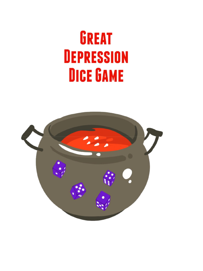 Great Depression Dice Game Guide | PDF